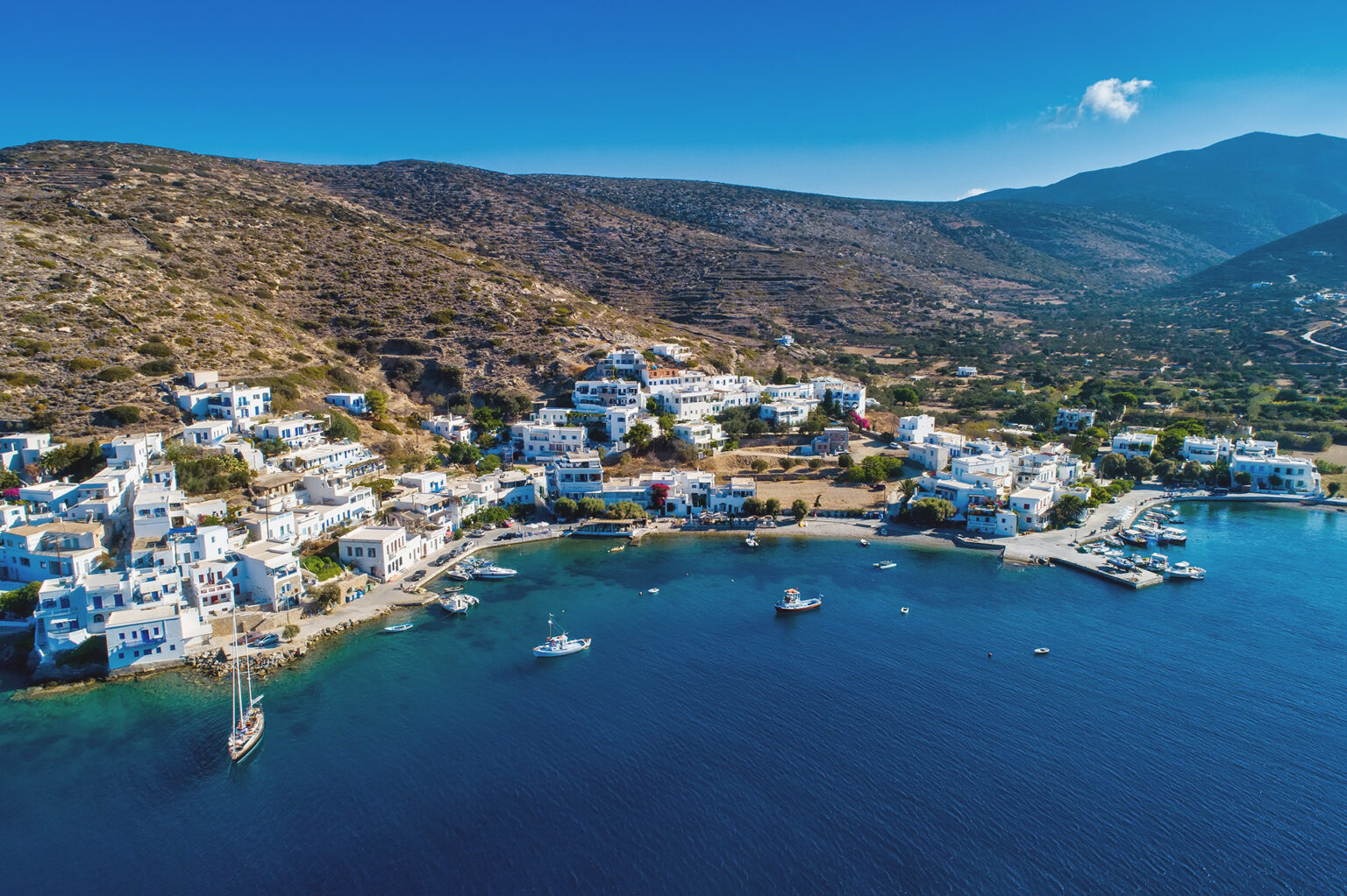 Folegandros, une ile escarpée et une chora à l'atmosphère authentique