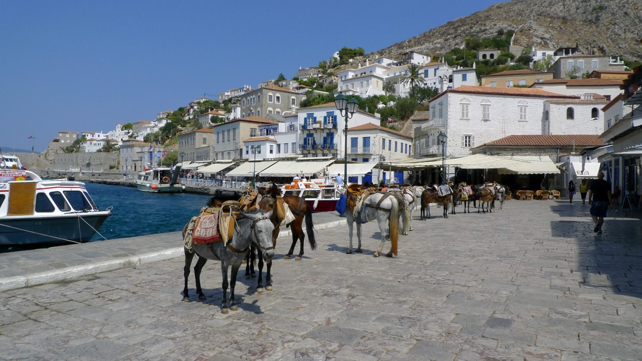 Hydra une atmosphère décontractée et arty unique en Grèce