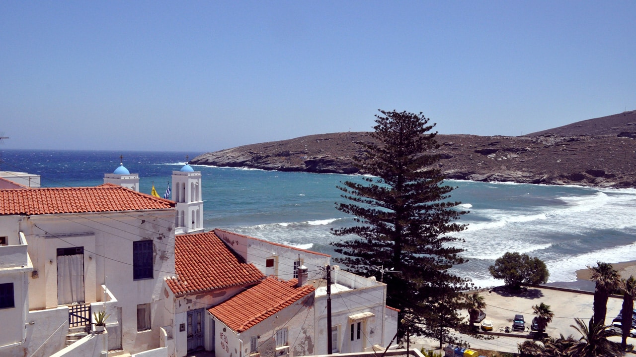 Andros dans les Cyclades : une ile verte, fertile et artistique