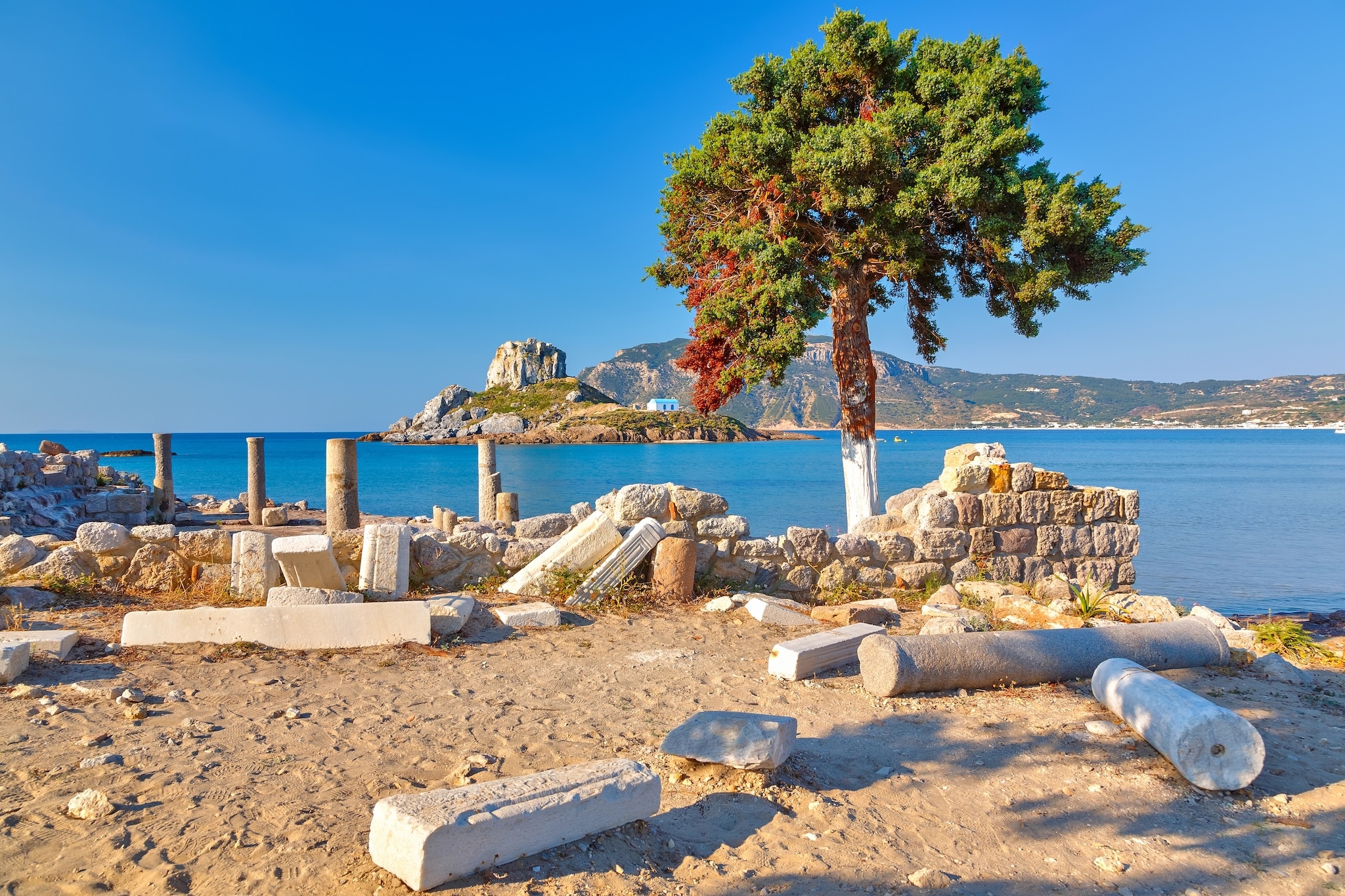 Kos, une ile touristique avec un riche patrimoine et de belles plages